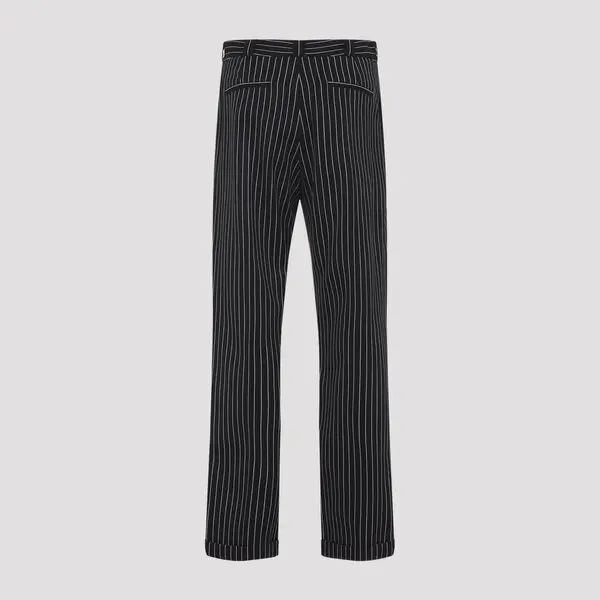 TOM FORD Striped Wool Chino Pants