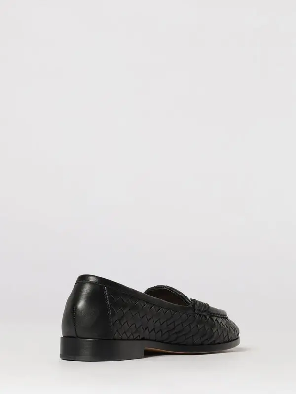 Bottega Veneta Lambskin Loafers - Black