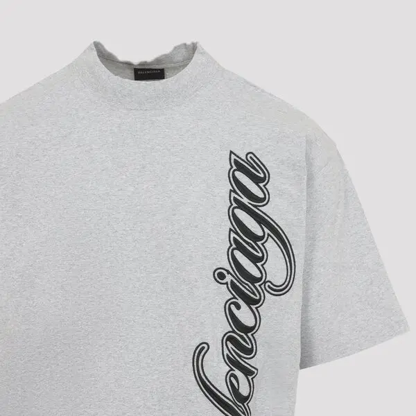 Balenciaga Medium Fit T-shirt - Gray