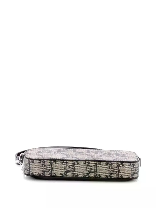 Celine Triomphe Coated Canvas Horizontal Pouch Crossbody Bag