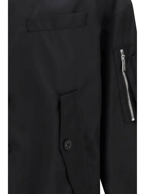 Dsquared2 Hybrid Bomber Jacket With Utility Pockets