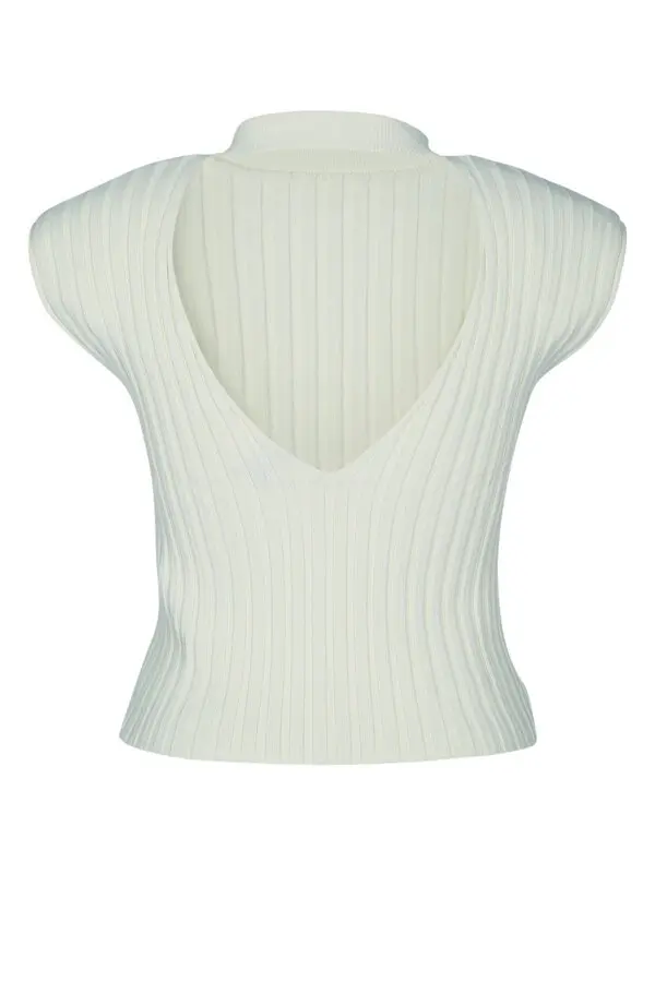 Jacob Cohen Ribbed Knit Top