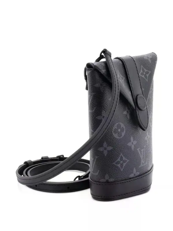 LOUIS VUITTON Monogram Eclipse Canvas Envelope Pouch Shoulder Bag
