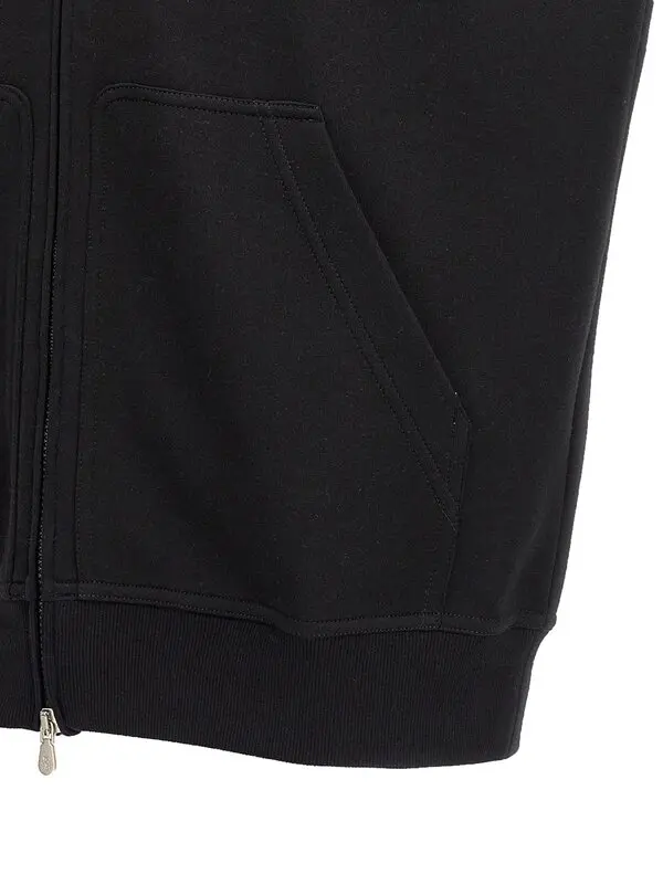 Brunello Cucinelli Cotton Blend Hooded Vest - Black