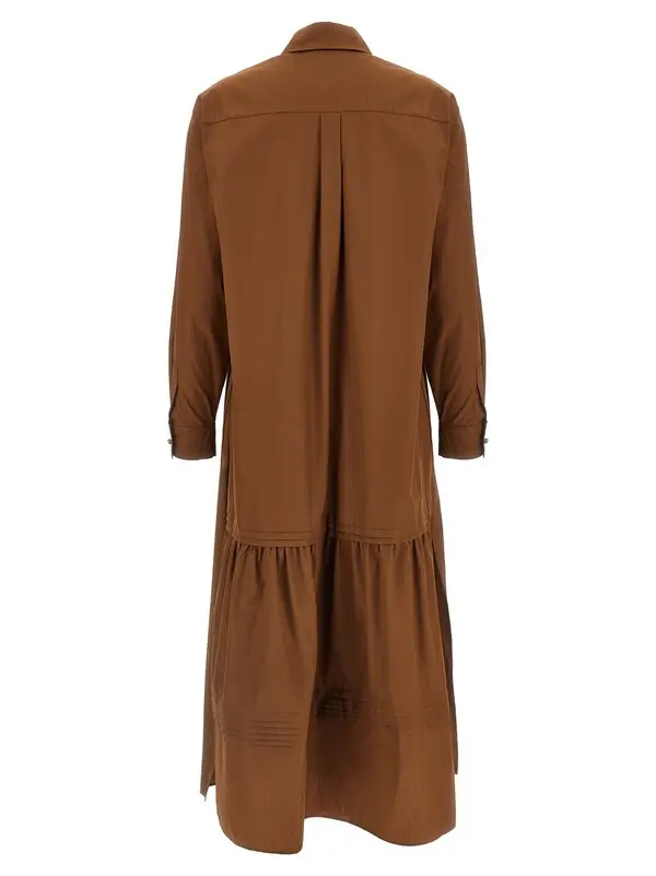 Max Mara Mst Lecito' Cotton Poplin Shirt Dress