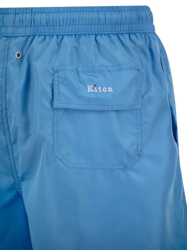 Kiton Short Swim Boxers - Blue