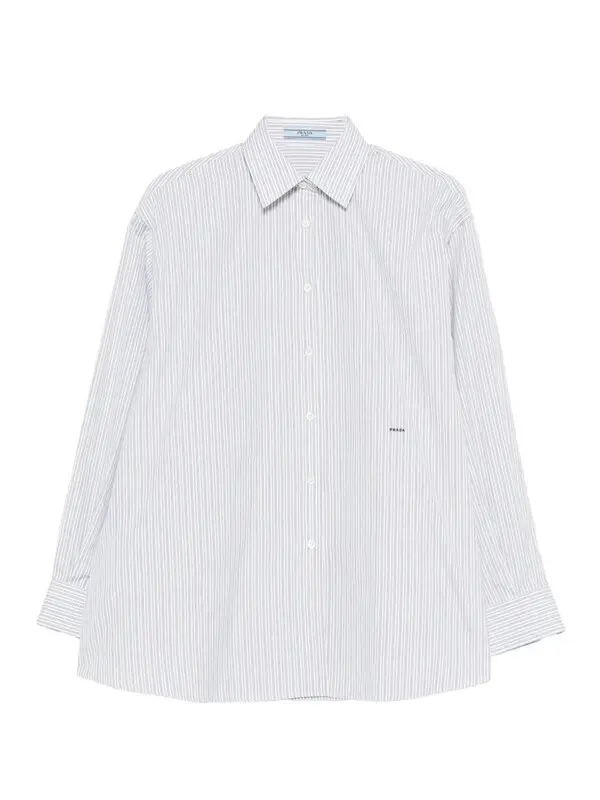 Prada Striped Cotton Shirt