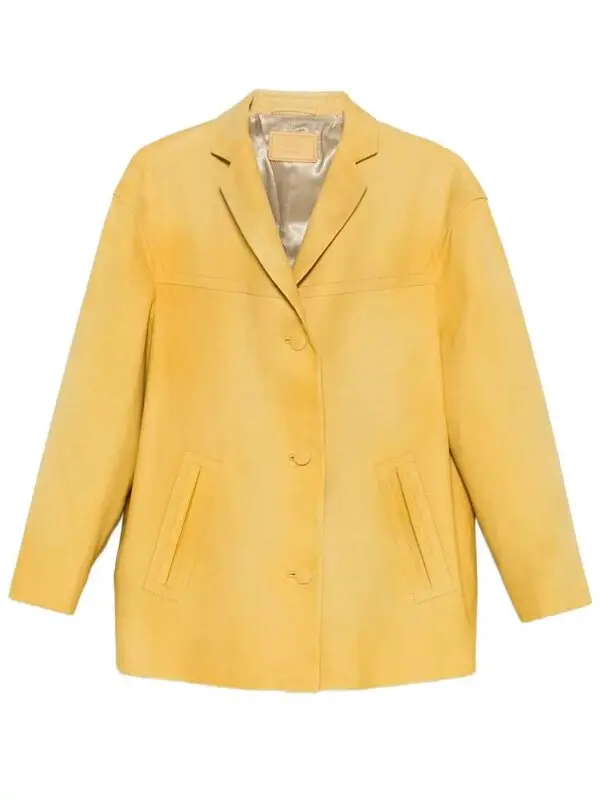 Prada Lambskin Leather Jacket