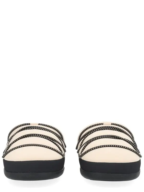 Moon Boot Soft Slipper Shoe - Cream