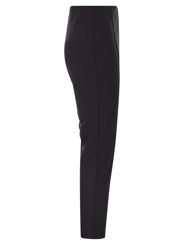 Max Mara Slim Fit Trousers - Black