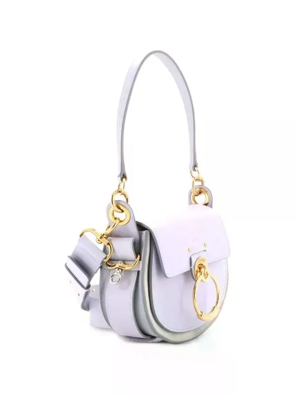 Chloé Tess Small Shoulder Bag - Blue
