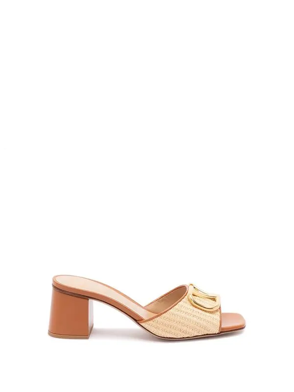 Valentino Garavani Vlogo Signature Slides - Multicolor