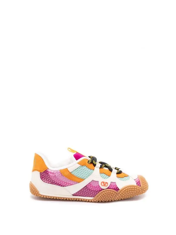 Valentino Garavani Calf Leather Amphibia Sneakers