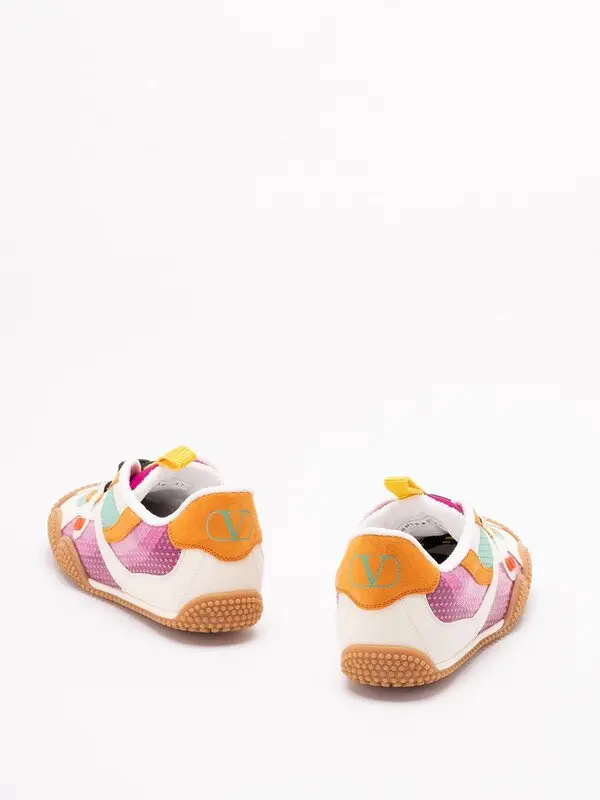 Valentino Garavani Calf Leather Amphibia Sneakers