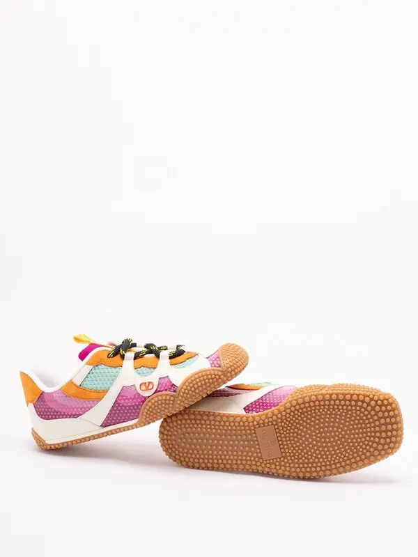 Valentino Garavani Calf Leather Amphibia Sneakers