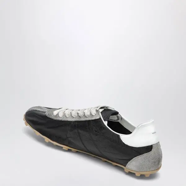 MAISON MARGIELA Sprinters Sneakers In Leather And Vintage Suede - Black