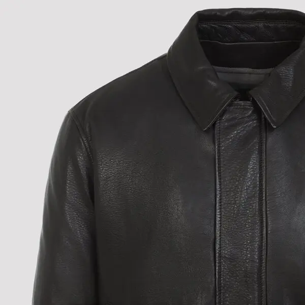 YVES SALOMON Lamb Leather Jacket