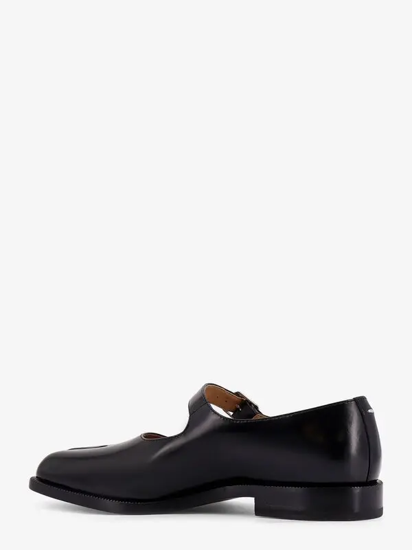 MAISON MARGIELA Tabi Leather Ballerinas - Black