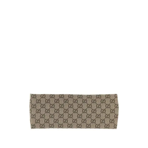 Gucci Printed Silk Headband - Cream