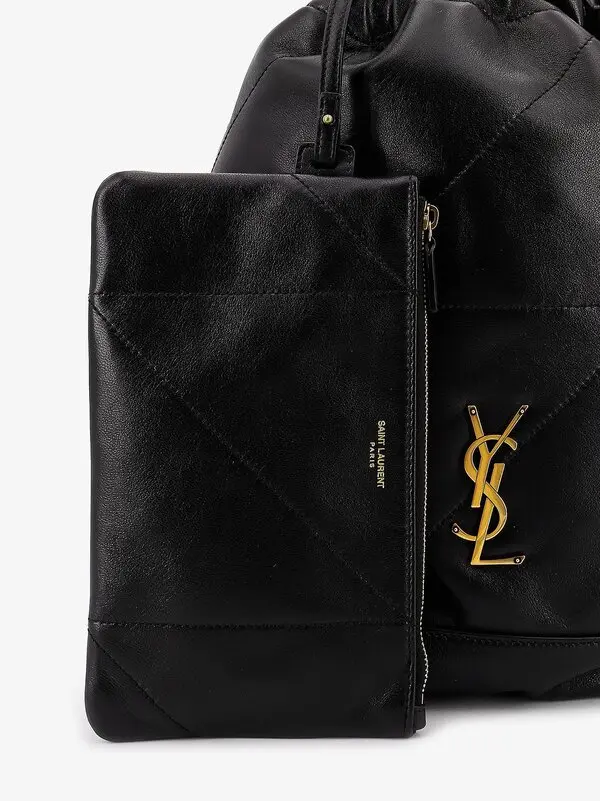 Saint Laurent Jamie Pouchen Leather Shoulder Bag