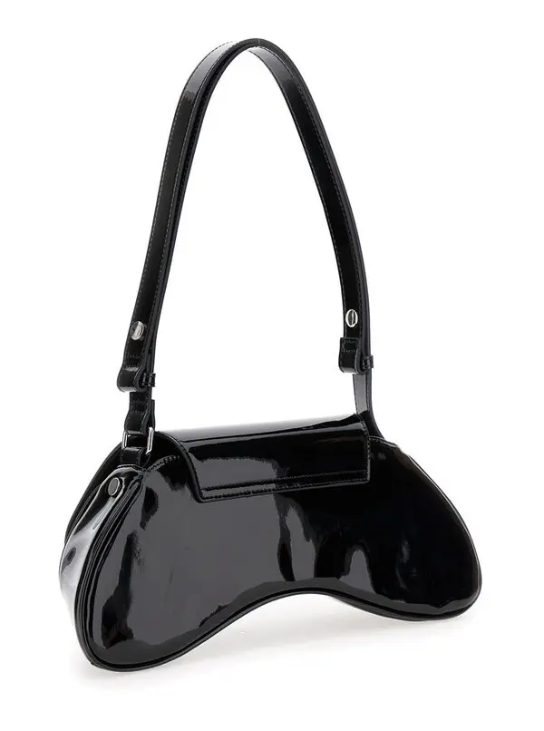 DIESEL® Shoulder Bag With Logo Plaque - Multicolor