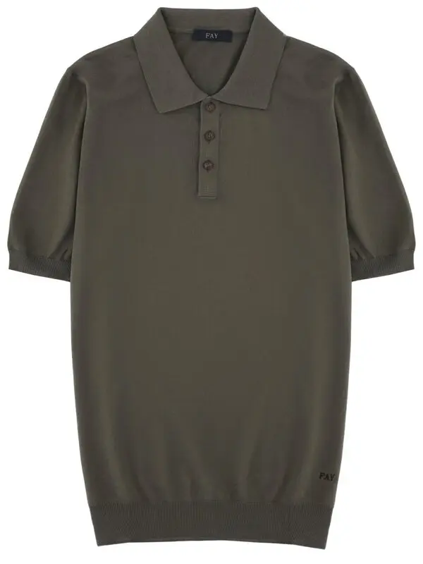 FAY Cotton Polo - Multicolor