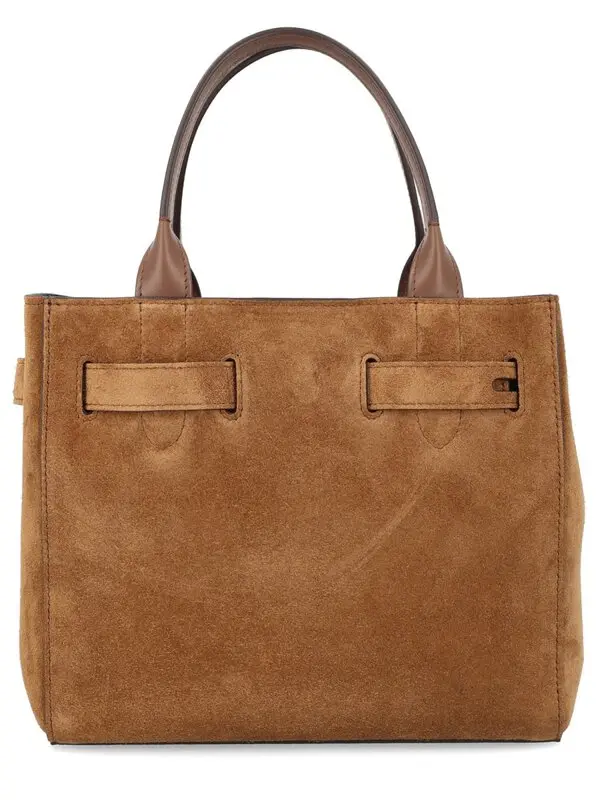 TOM FORD Audrey Small Leather Bag - Brown