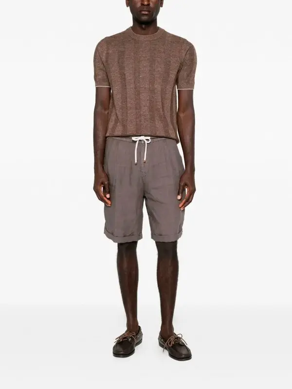 Brunello Cucinelli Short Sleeve Sweater