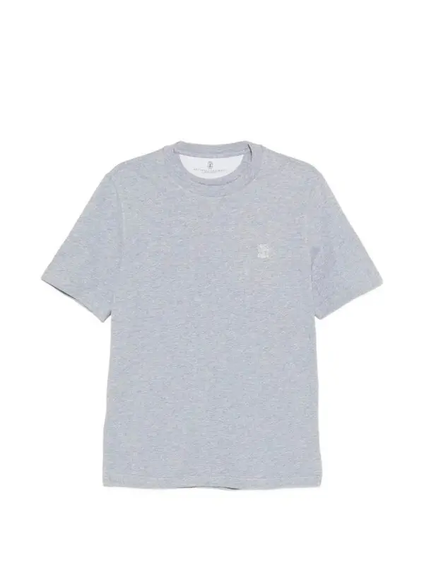 Brunello Cucinelli Crew-neck T-shirt With Logo