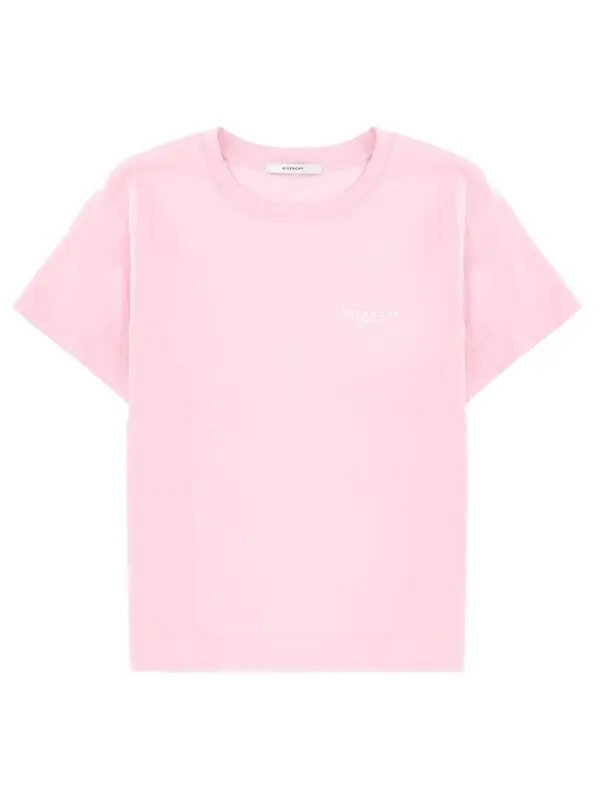 Givenchy T-shirt With Logo - Pink