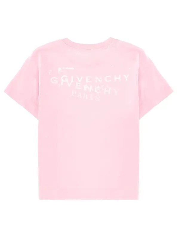 Givenchy T-shirt With Logo - Pink