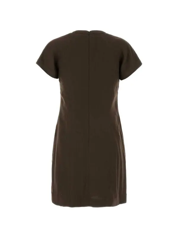 Brunello Cucinelli Linen Blend T-shirt Dress
