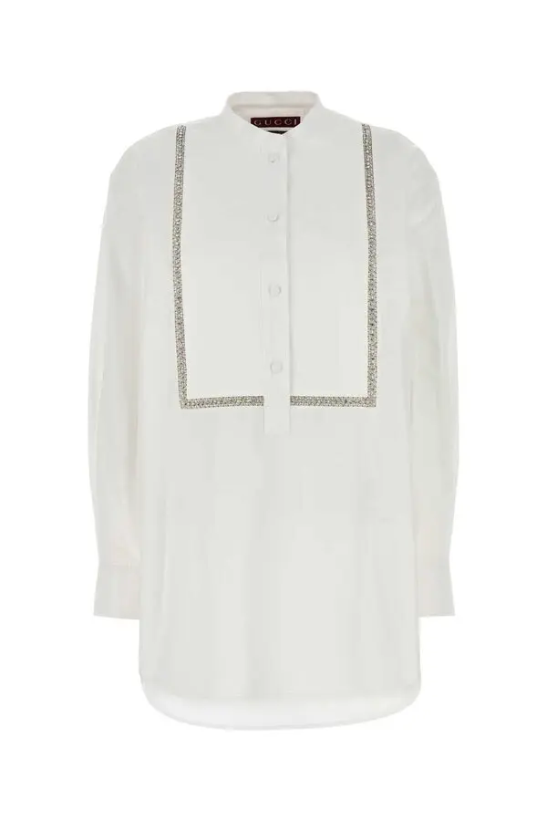 Gucci Cotton Poplin Shirt - White