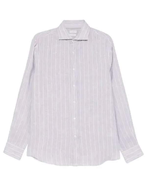 Brunello Cucinelli Linen Shirt - Multicolor