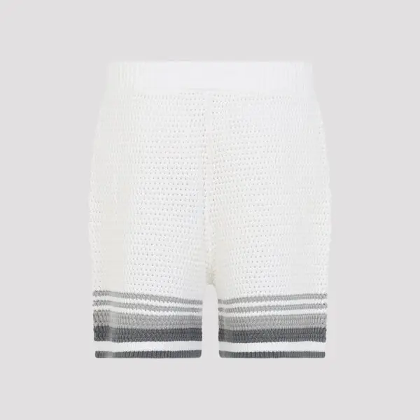 Casablanca Crochet Bermuda Shorts