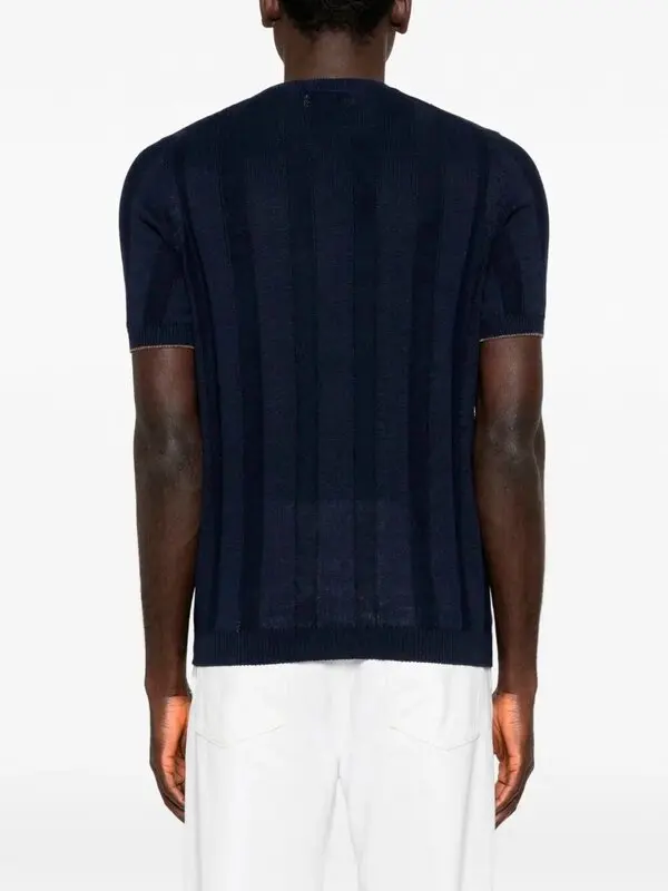Brunello Cucinelli Short Sleeve Sweater