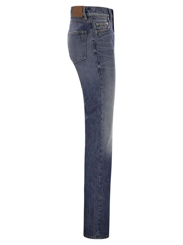 Sportmax Baita Low-rise Straight Leg Jeans