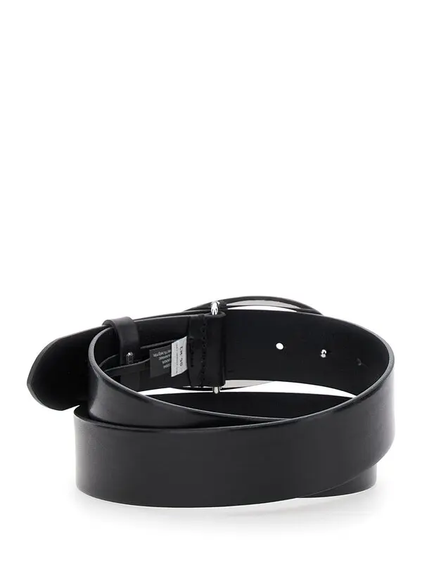 DIESEL® 1dr Belt With Logo Buckle - Multicolor