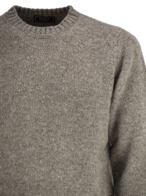 Peserico Wool And Cashmere Jumper - Gray
