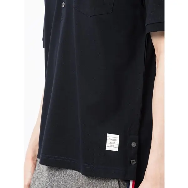 Thom Browne Polo Shirts - Blue
