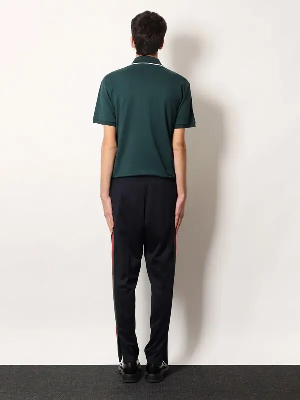 Gucci Jersey Trouser With Lateral Web Detail