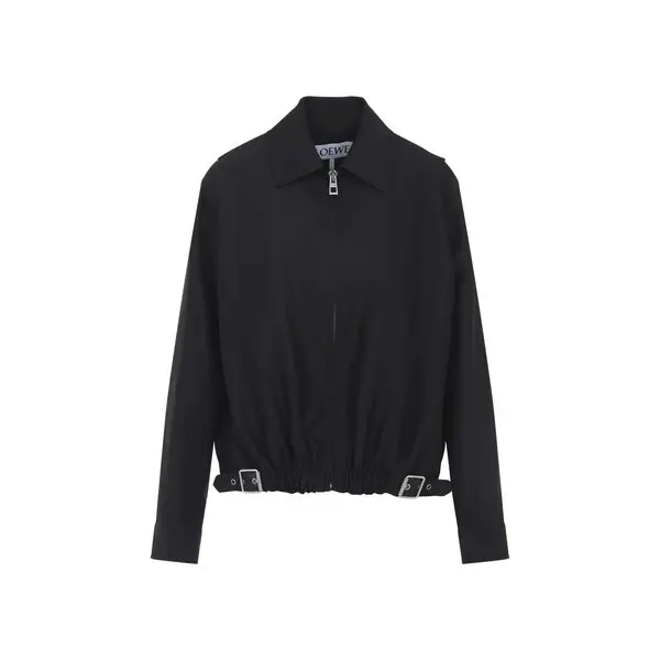 Loewe Belted Jacket - Black
