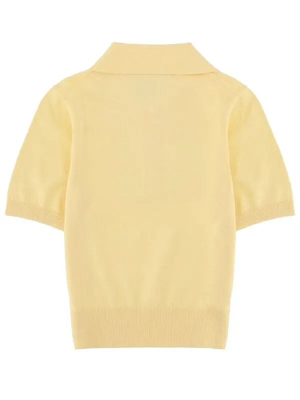 A.p.c. Logo Polo Shirt - Yellow