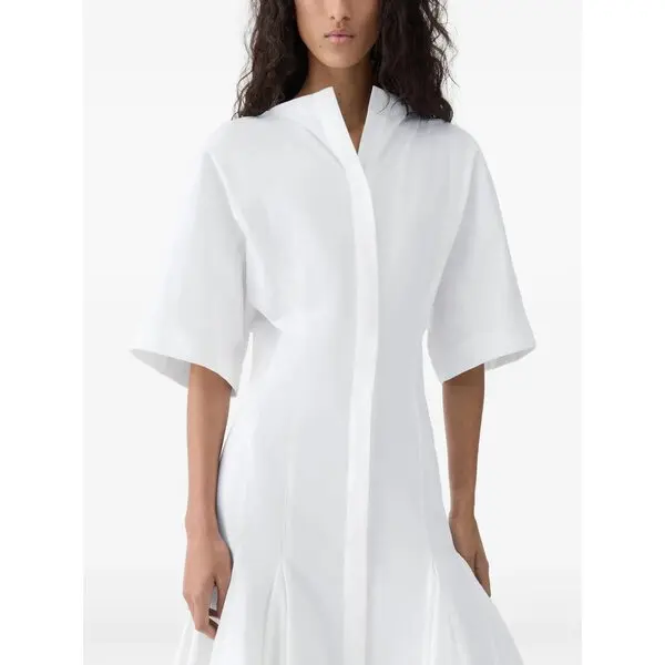 Jacquemus Cotton Pleated Skirt Dress