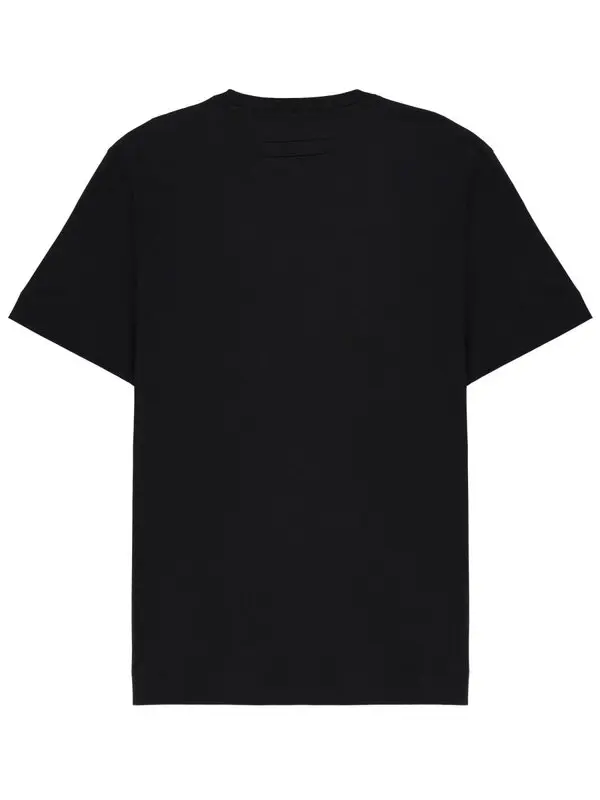 Zegna T-shirt With Logo - Black