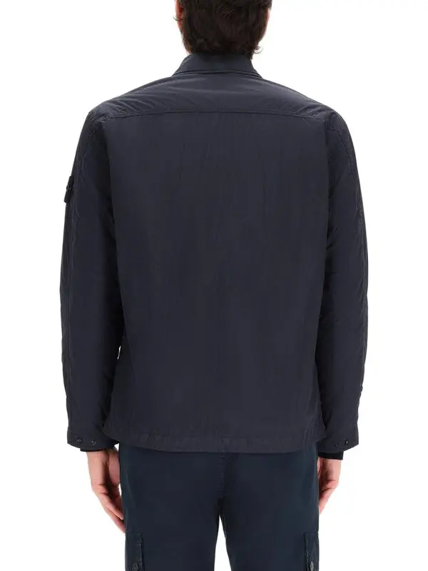 Stone Island Padded Overshirt - Blue