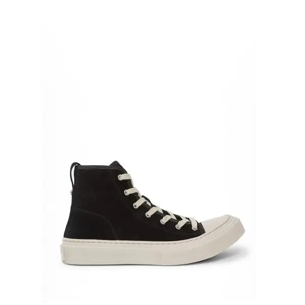 ANN DEMEULEMEESTER Leather High Top Sneakers