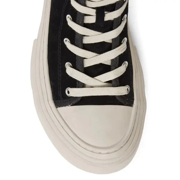 ANN DEMEULEMEESTER Leather High Top Sneakers