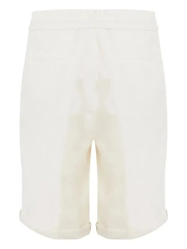 Brunello Cucinelli Linen Bermuda Shorts
