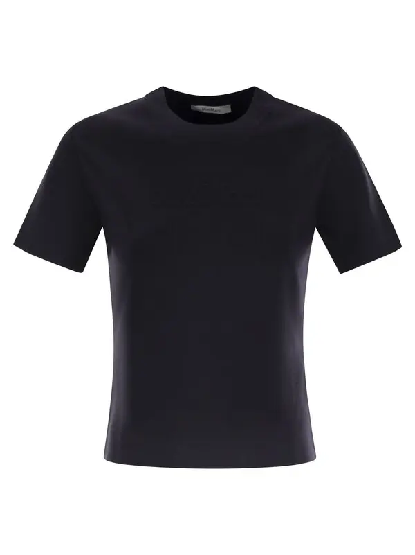 Max Mara Nerina Basic Cotton T-shirt - Blue